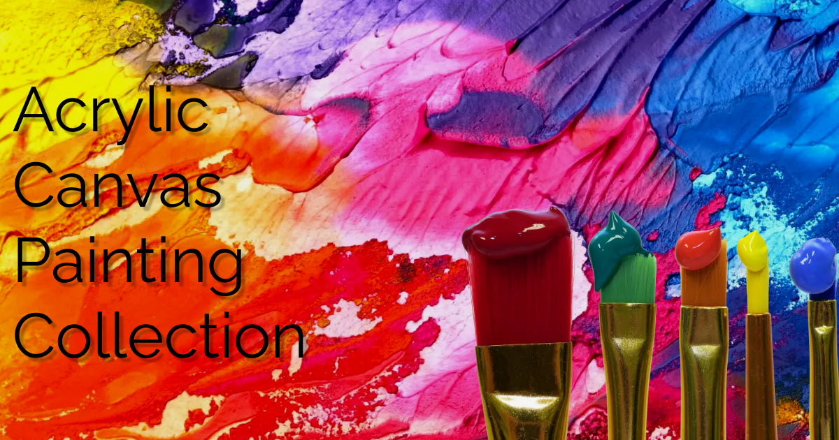 Acrylic Canvas Paintings Collection – Knotty Beader Boutique & More